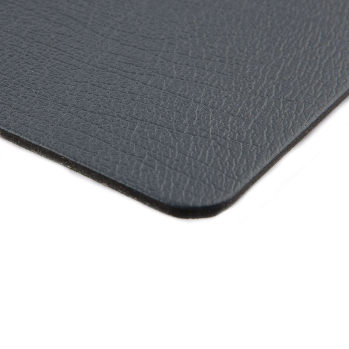 Slate Grey Recycled Leather Placemat & Coaster Sets | Lara-May Collection